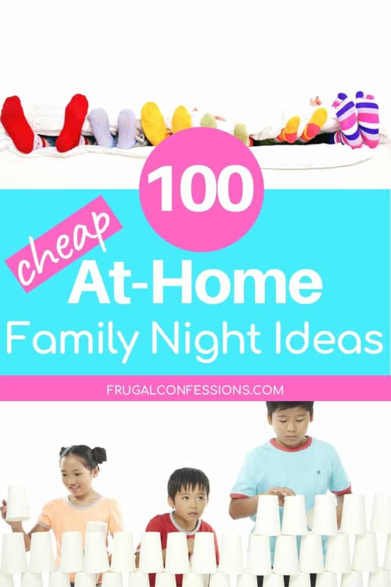 100 Family Fun Night Ideas (At Home Memories)