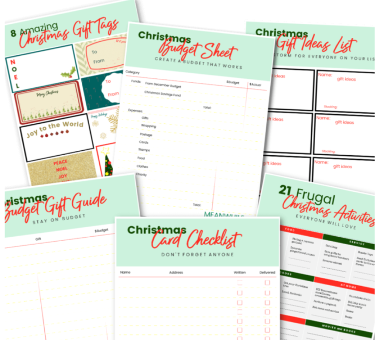 9 Best Christmas Budget Worksheet PDFs (All Free)