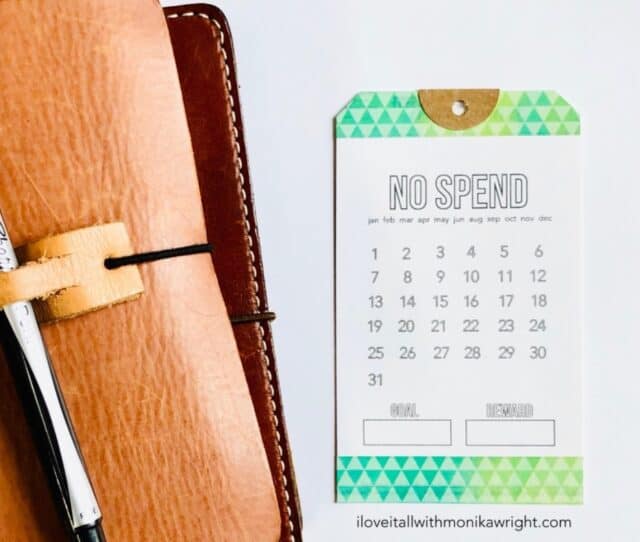 11 Free No-Spend Trackers (Make Your Challenge a Breeze)