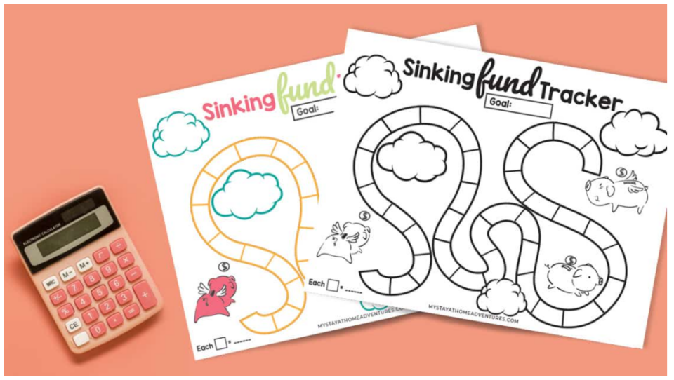 9 Sinking Funds Trackers (Free Printables)