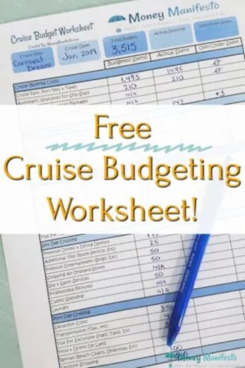 7 Free Vacation Budget Worksheet Printables (Start Planning!)