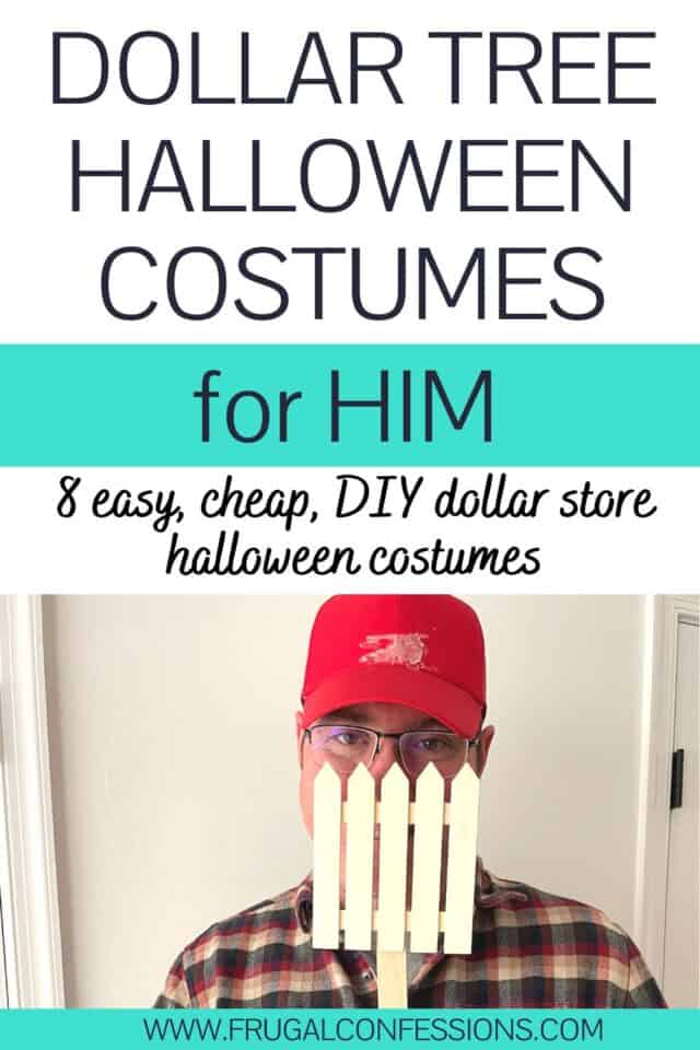 8 DIY Dollar Store Halloween Costume Ideas (for Him)