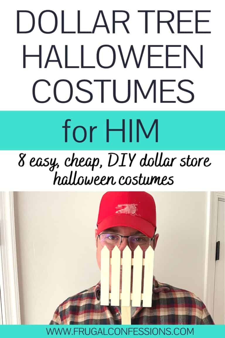 8 DIY Dollar Store Halloween Costume Ideas (for Him)