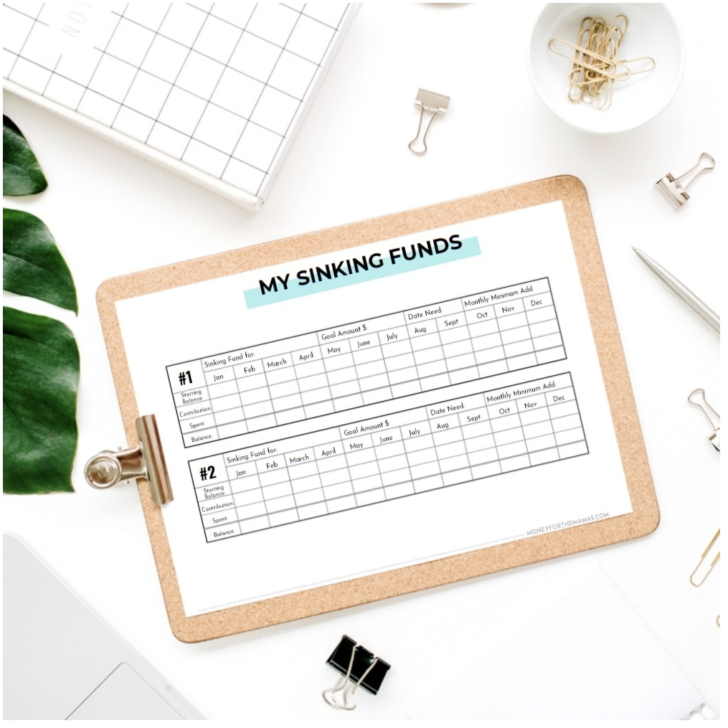 9 Sinking Funds Trackers (Free Printables)
