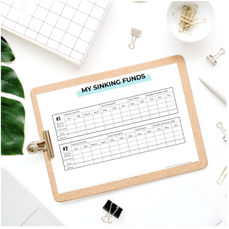 9 Sinking Funds Trackers (Free Printables)